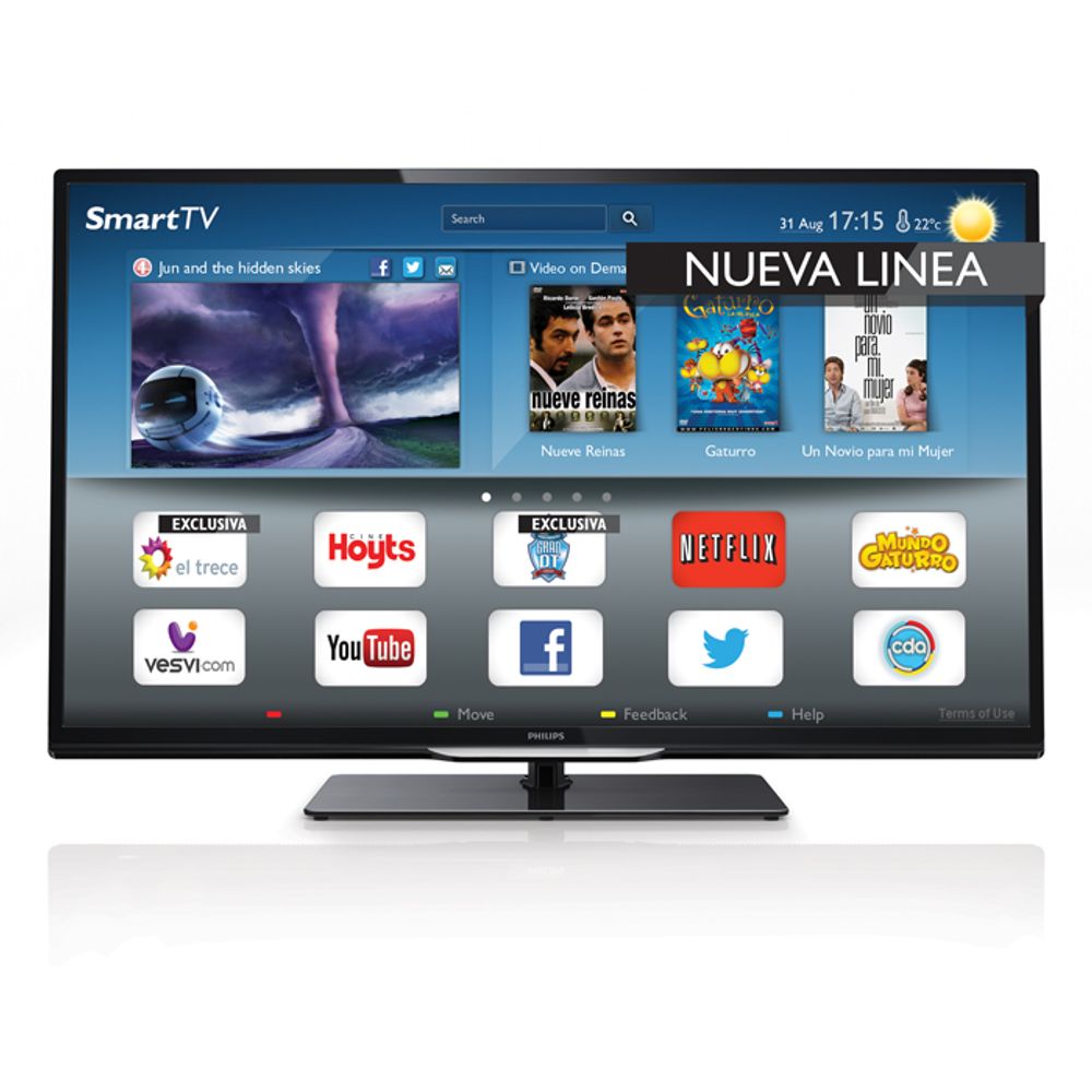 SMART TV PHILIPS 46 46PFL4508G77
