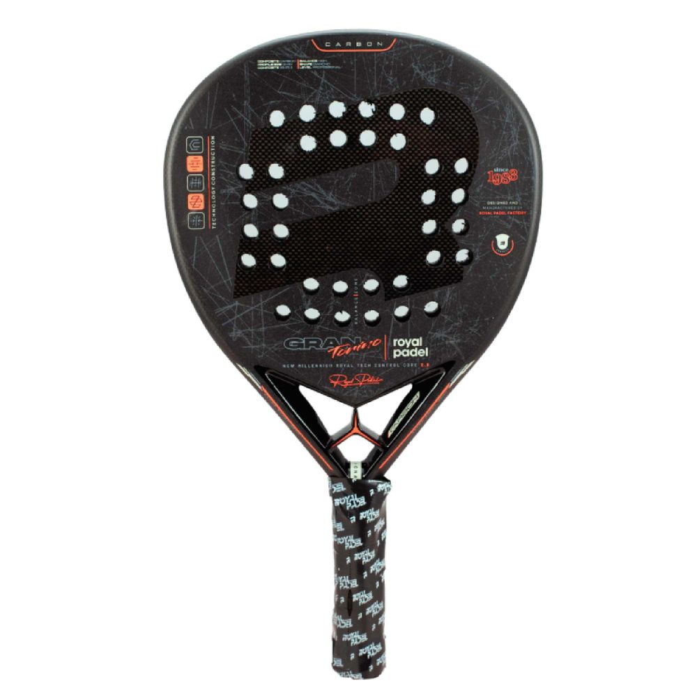 PALETA DE PADEL ROYAL GRAN TORINO CARBONO