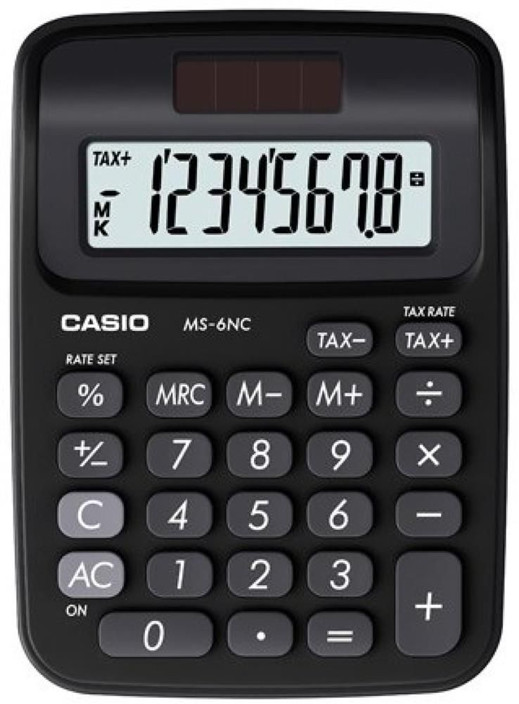 Calculadora de Escritorio Casio Ms-6nc