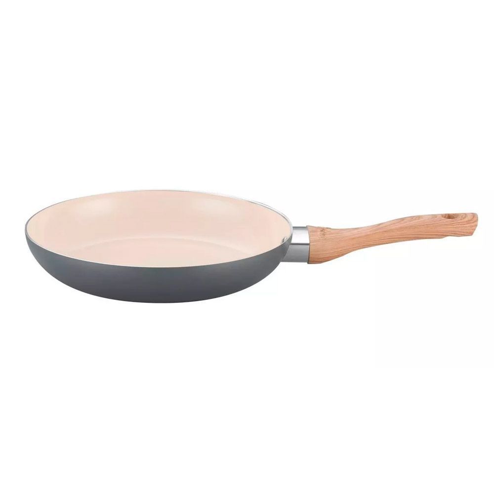 Sartén 26 Cm Hudson Crema Con Cerámica Antiadherente Gris