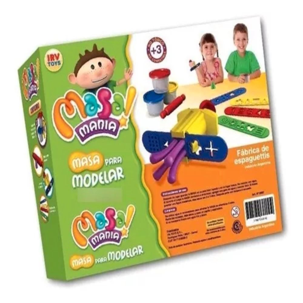 Masa Para Modelar Fabrica De Spagueti Irv Toys Masa Manía