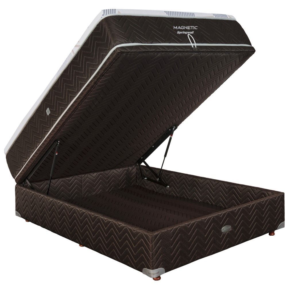 Sommier Baulera ROOMY y Colchón Springwall MAGNETIC 140x190 cm