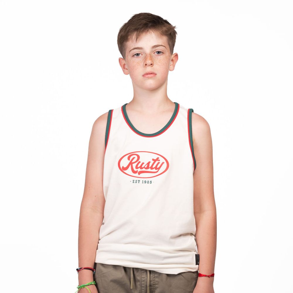 Musculosa Rusty Streaming Tank Jr Niño Talle 16