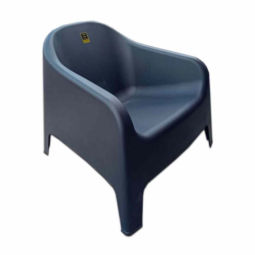 Sillon Skarpo Plastico Mascardi Color Negro