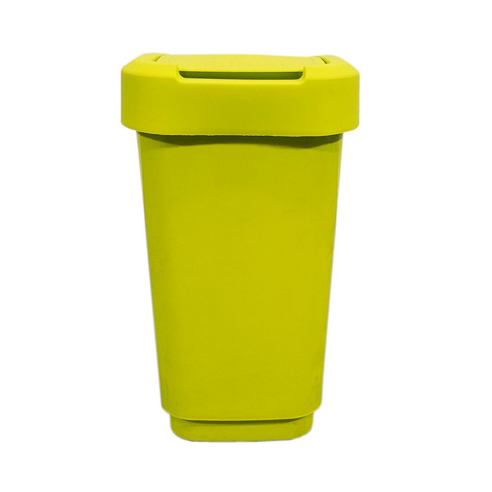 Tacho Recipiente De Basura Doble Swing 10 Lts Verde Pro - Colombraro