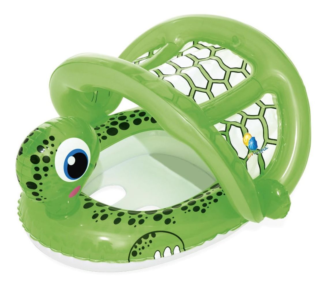 Flotador Asiento Inflable Salvavidas Tortuga Bestway 34094
