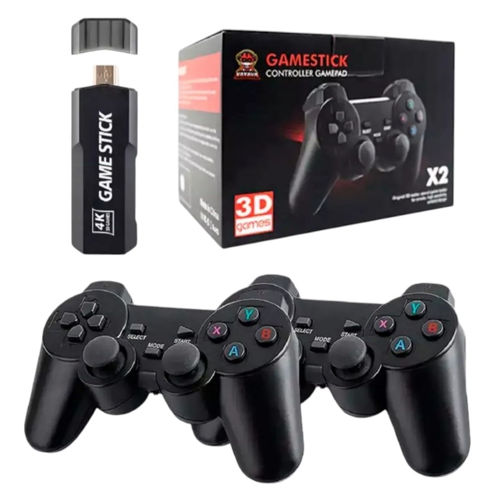 Consola Retro Game Stick X2 Original GD10 64gb 4k Hdmi 33.000 Juegos