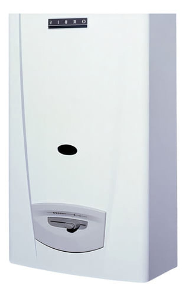 Calefón A Gas Natural Orbis Tradicional 315bho Blanco