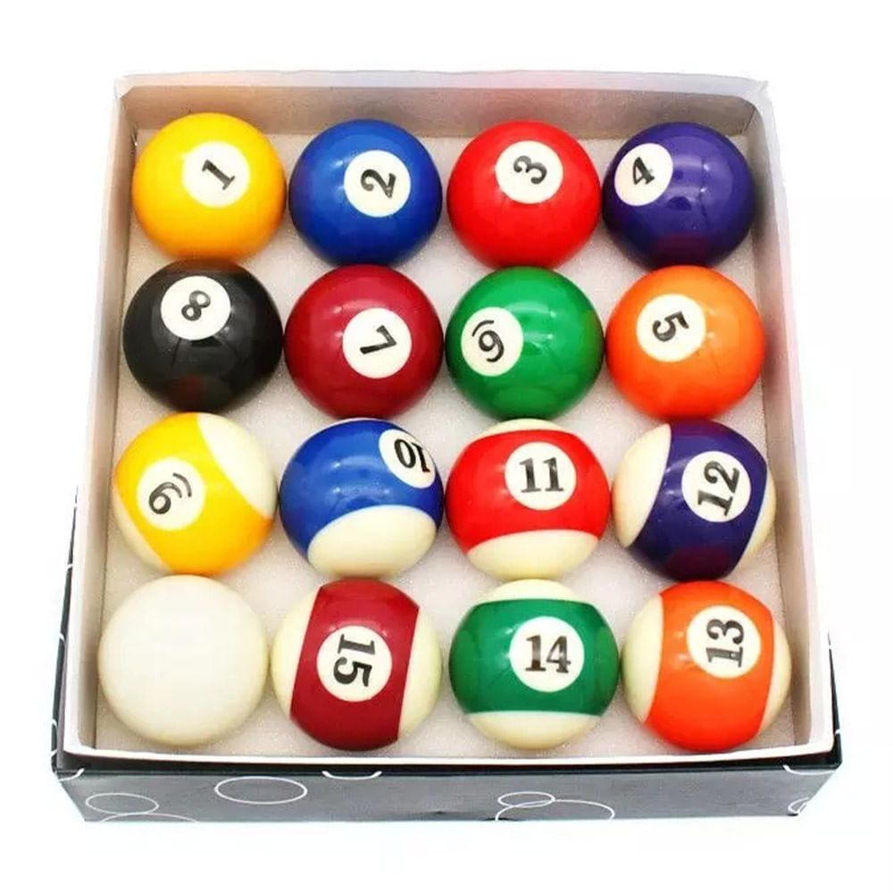 Juego De Bolas De Pool Gadnic Medida Profesional 57,5mm