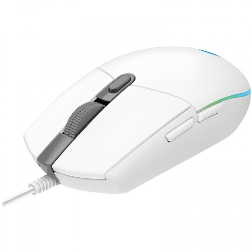 MOUSE LOGITECH G203 LIGHTSYNC GAMING WHITE