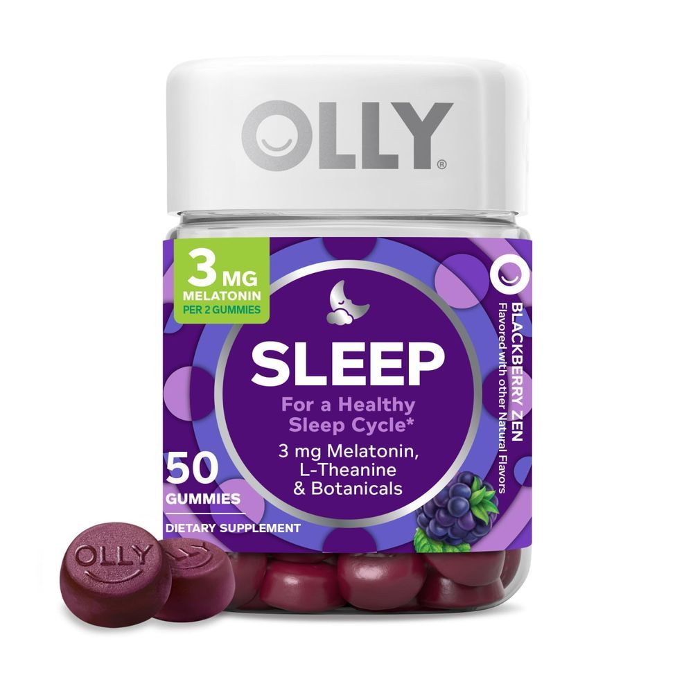 Suplemento Olly Restful Sleep Blueberry Zen 50 gomitas
