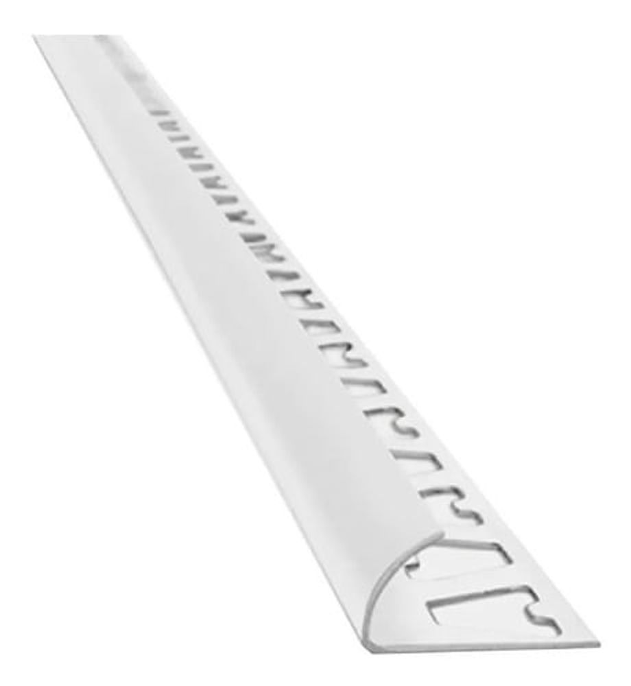 Guardacanto Atrim 1563 Alumin. Bco 10mmx2.5m Totos Ceramicos