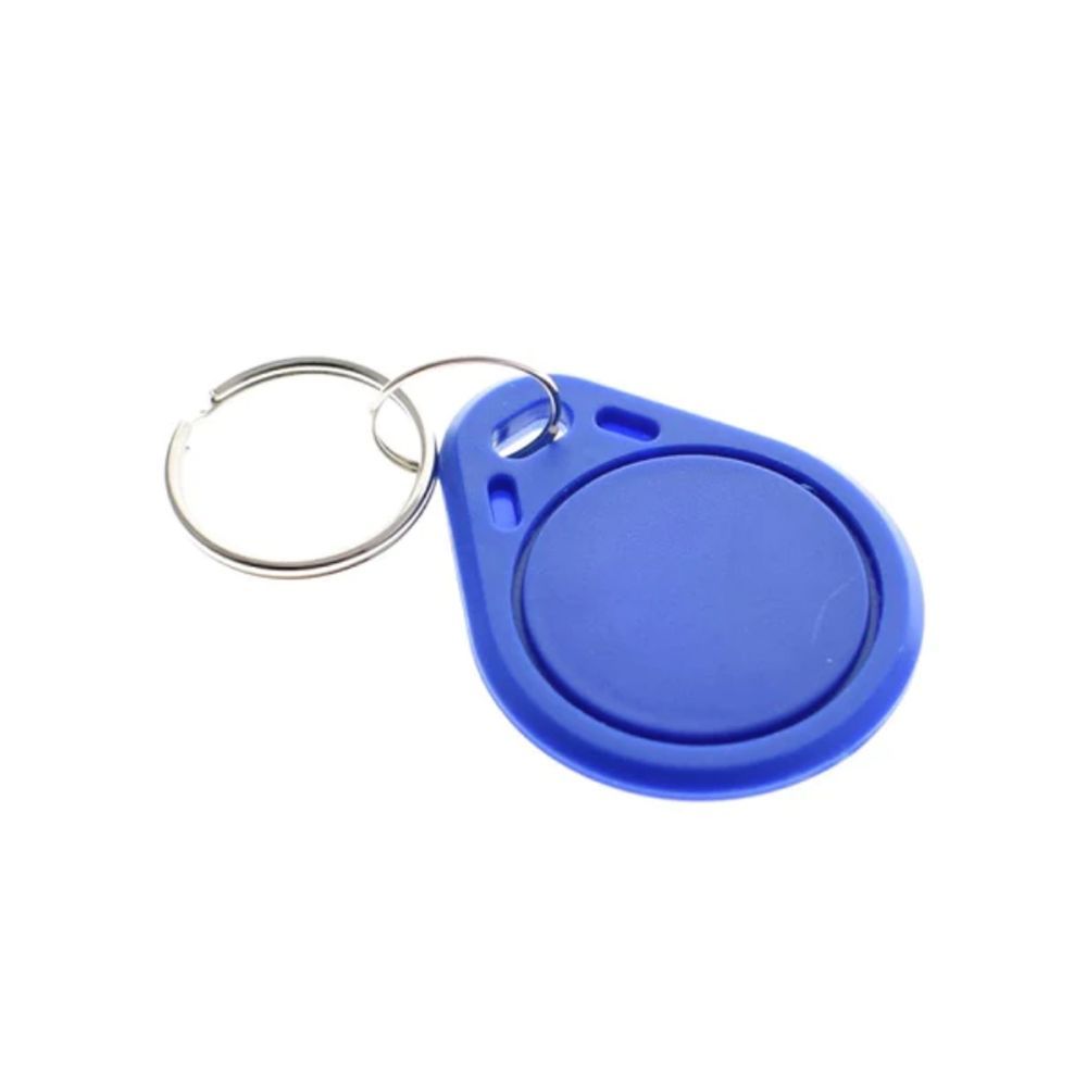 Llavero Rfid Nfc 13.56mhz Registro Control Acceso X10 Unid - Color AZUL