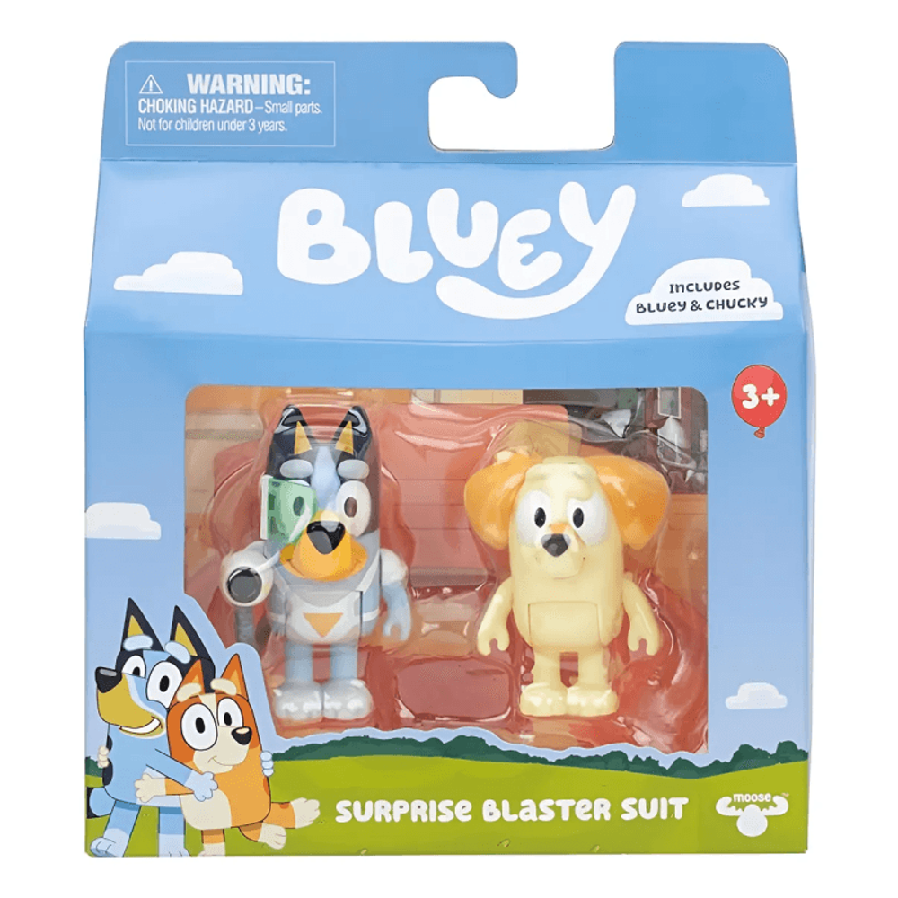 Bluey Surprise Blaster Suit Bluey & Chucky 17652 17975
