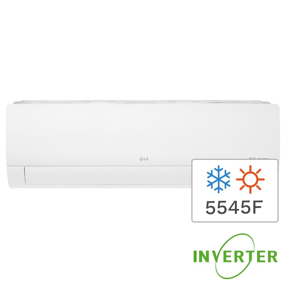 Aire Acondicionado Split Frío/Calor LG Inverter 5545F 6447W S4-W24KE3A1