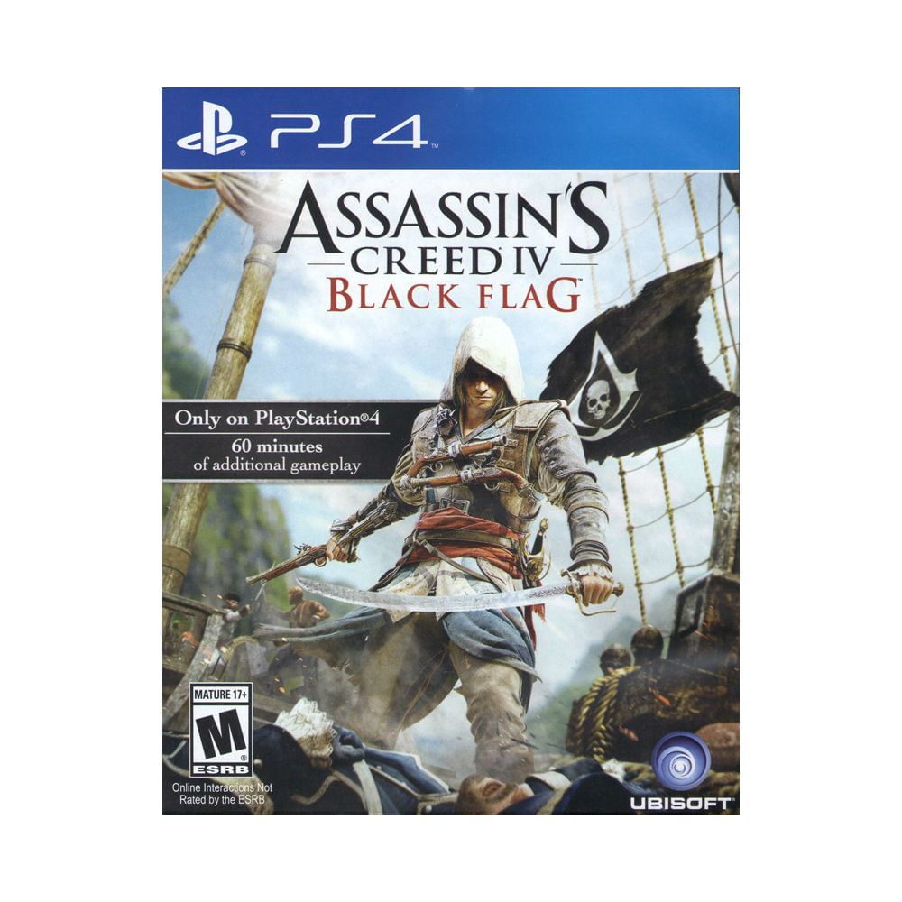 Juego ASSASSIN'S CREED IV BLACK FLAG PS4 Playstation 4 Nuevo