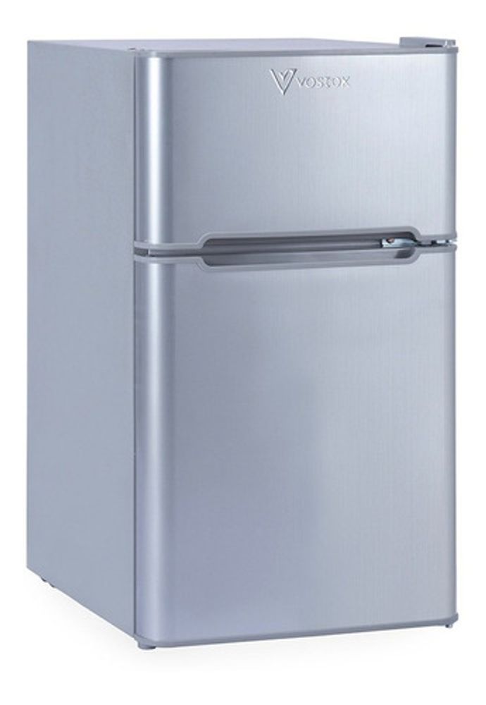 Heladera Bajo Mesada Con Freezer Vostok Kd 93f 93 L Clase A Color Gris