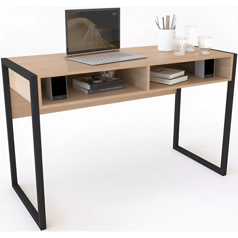 Escritorio Steel 130cm - Roble Nebraska Natural