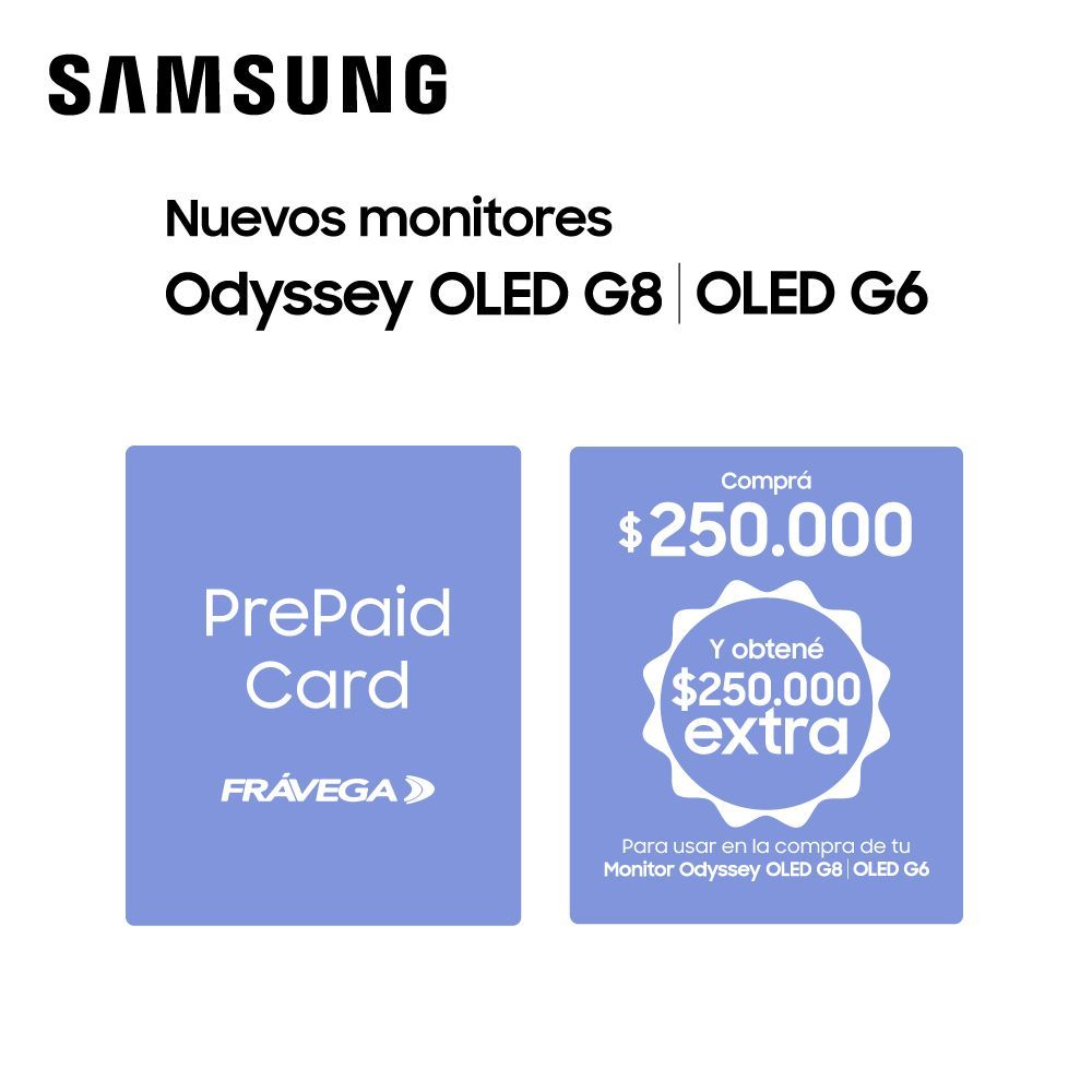 Samsung PrePaid Card Monitores Odyssey