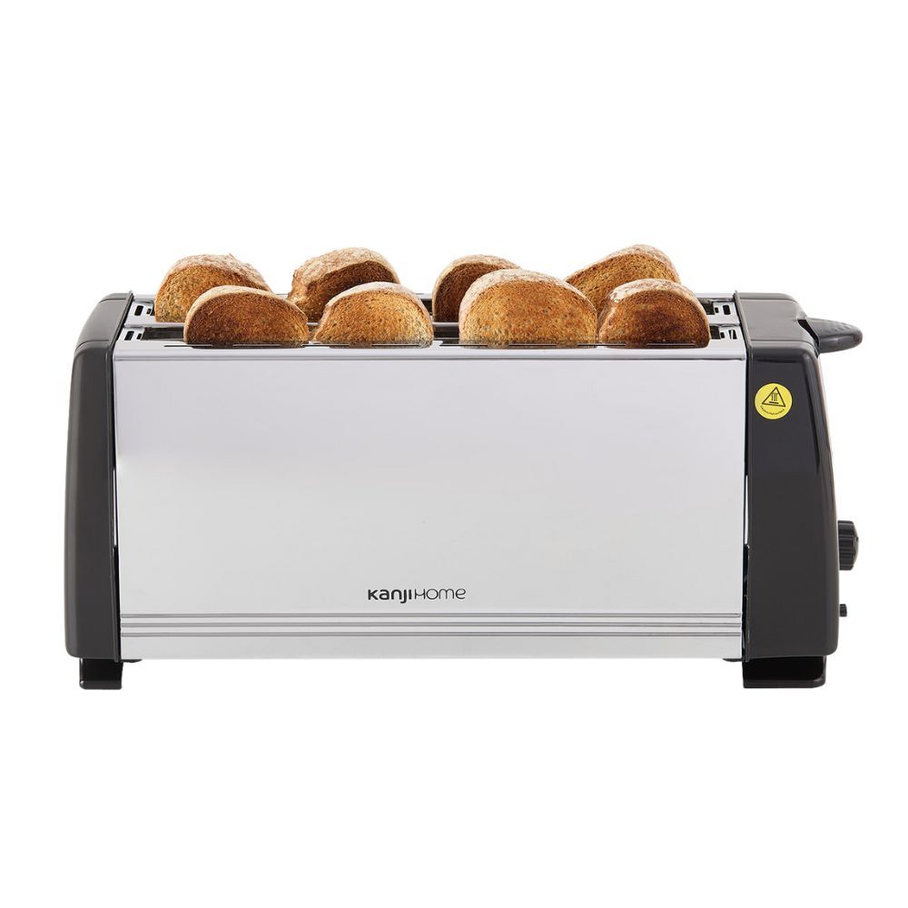 Tostadora Eléctrica 4 Panes 1400W 6 Niveles Kanji KJH-TM1400SEC01