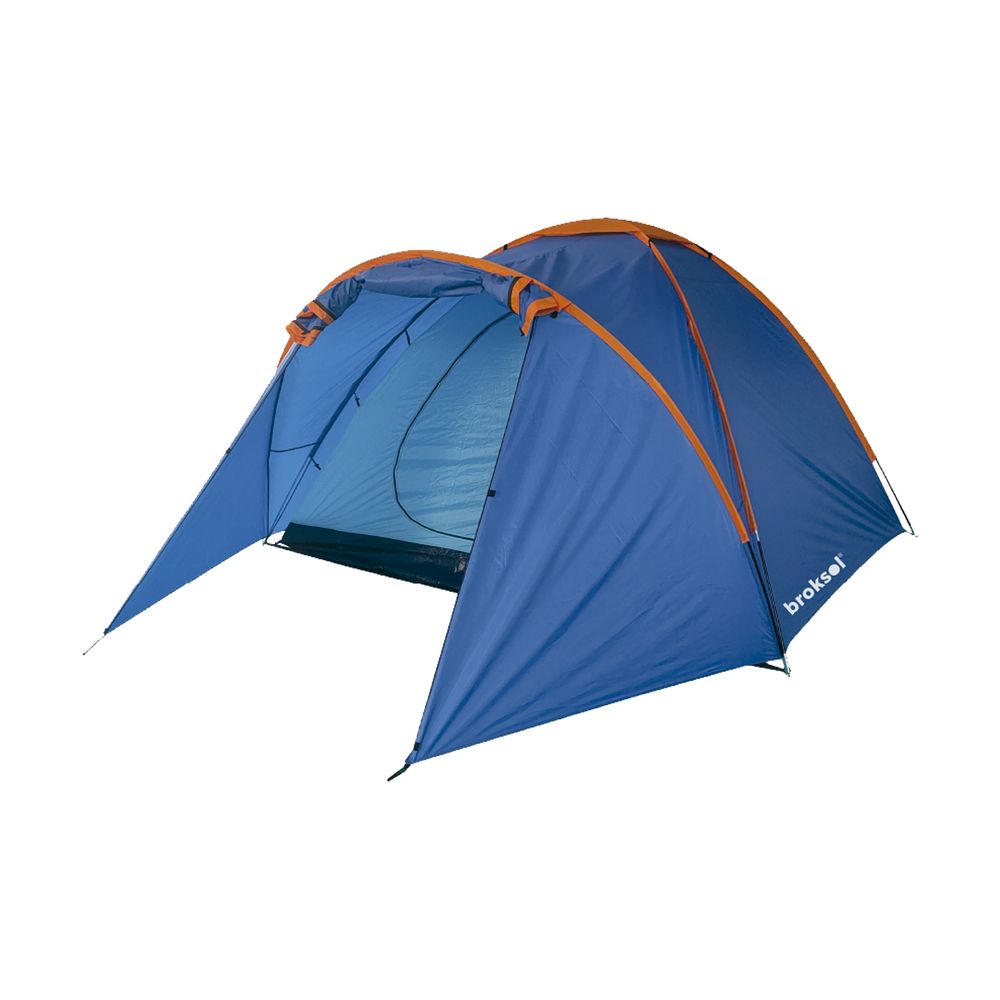Carpa Iglu Aguila Pro 4 Personas Azul Con Celeste