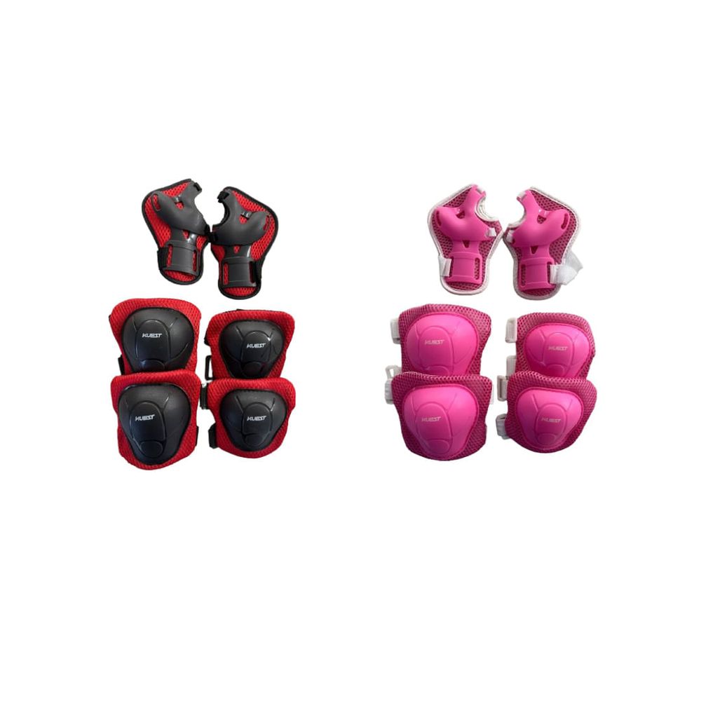 Set De Protección Para Niños - Rpps-001a/r Rojo