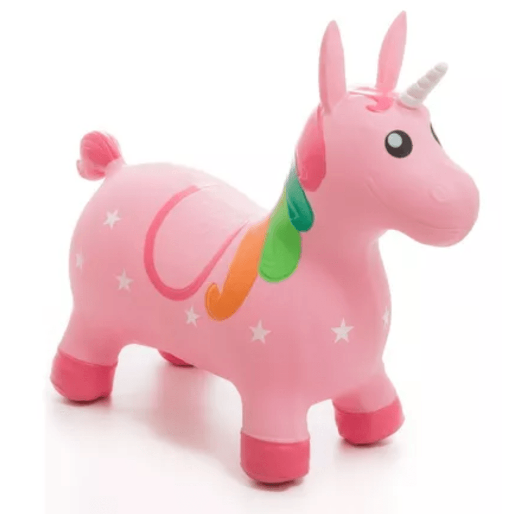 Saltarín Inflable de Goma Unicornios Love - Art. 5911 - Rosa