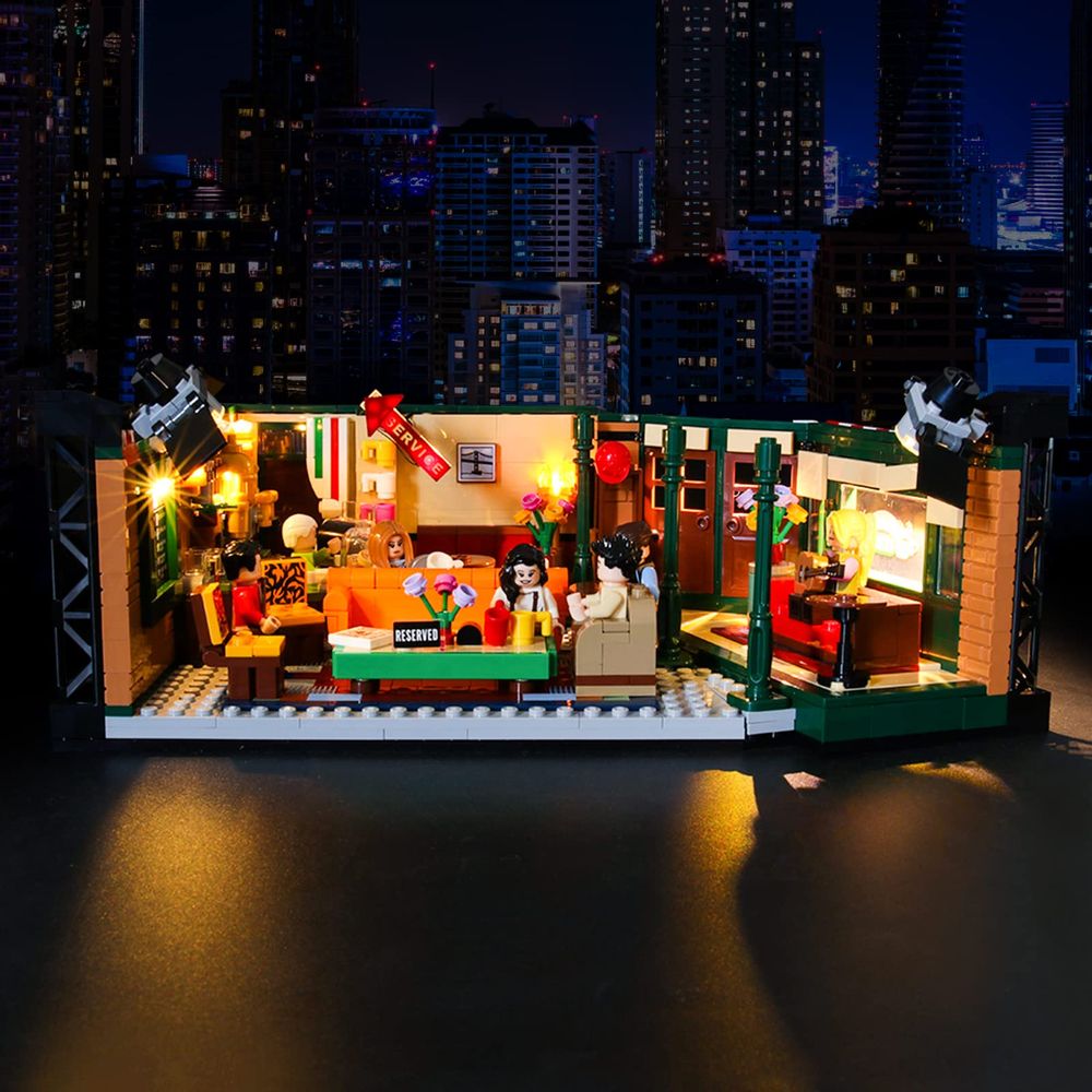 Lámpara LED Vaodest para Lego Central Perk 21319