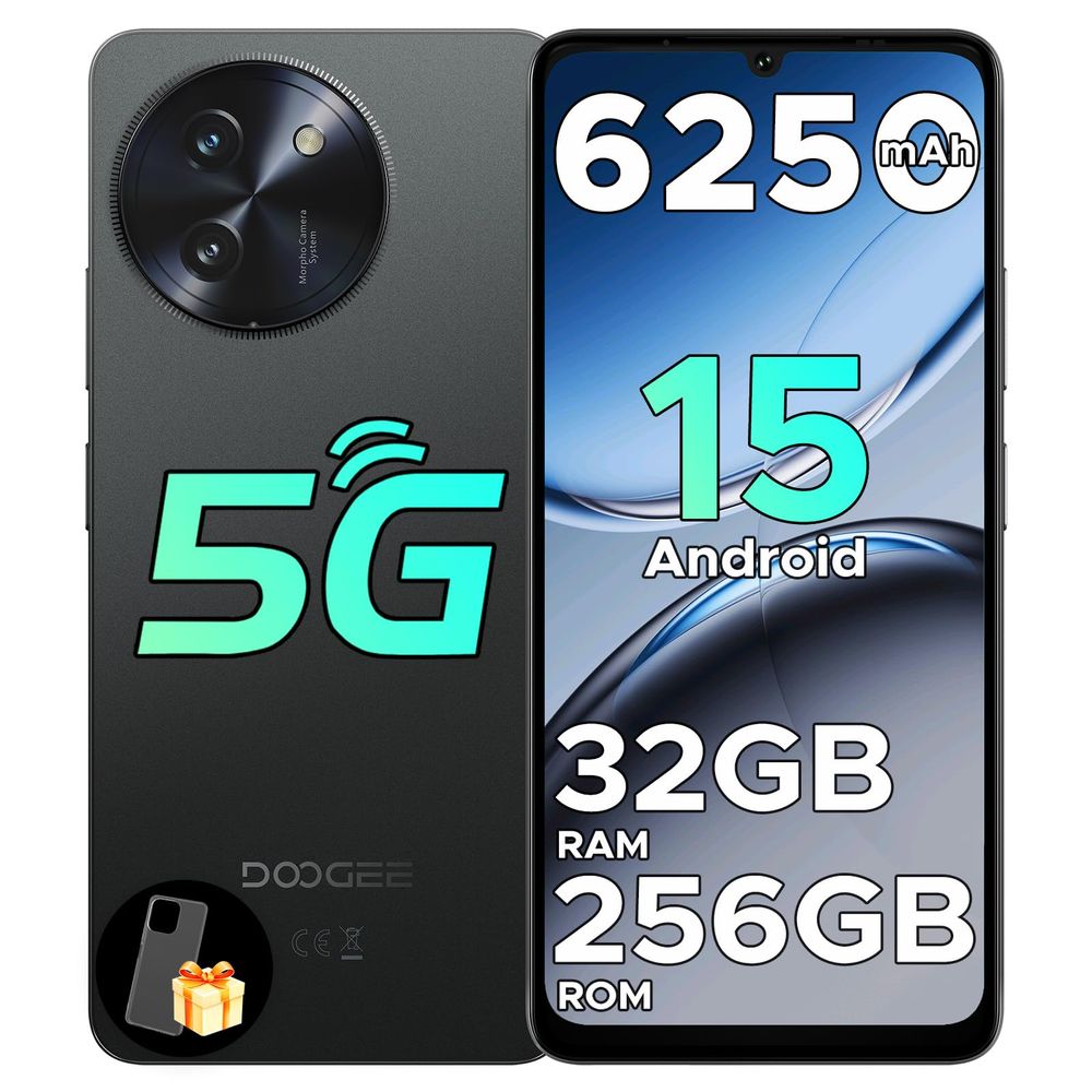 Teléfono móvil DOOGEE Note 59 Pro 5G 15 32GB+256GB/TF 2TB Android