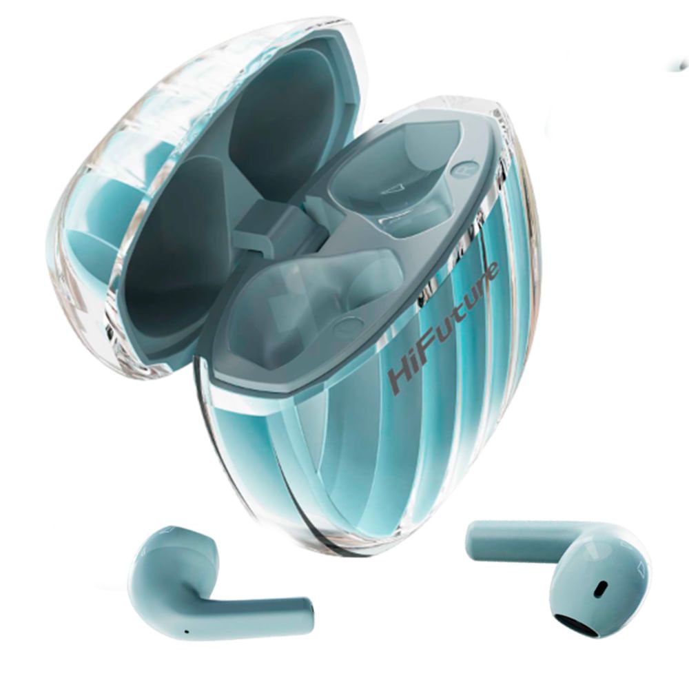 Auriculares Bluetooth HiFuture FlyBuds3 Inalámbricos Azul