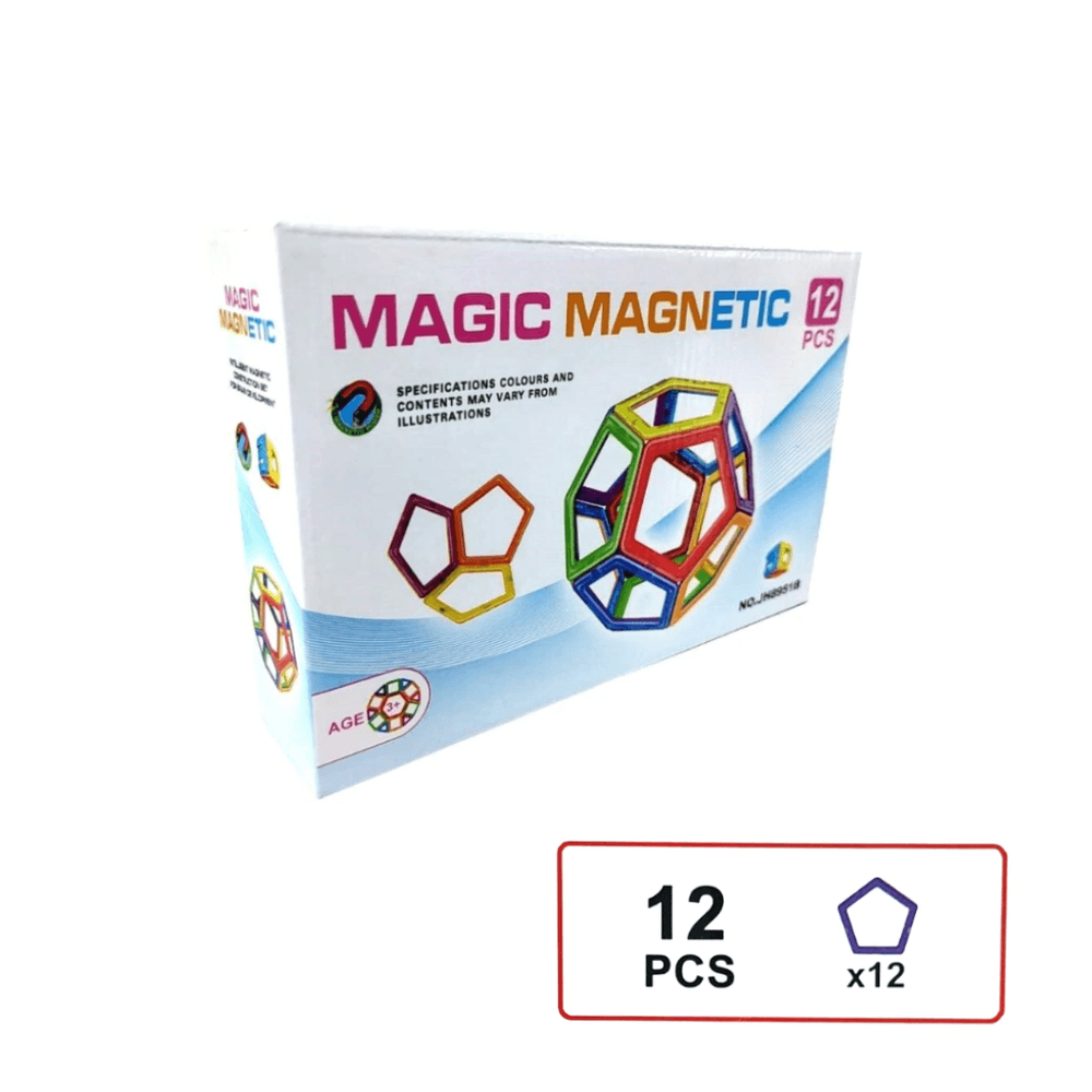 Magic magnetic 12 piezas - Juguetech YE00826