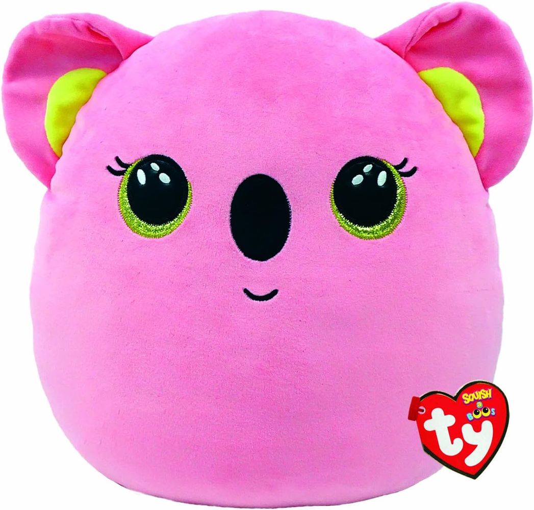 TY Peluches 35cm Squish A Boos Animales Clip Poppy
