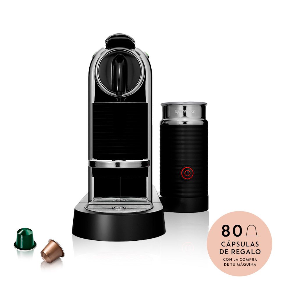 Cafetera Nespresso Citiz & Milk Chrome