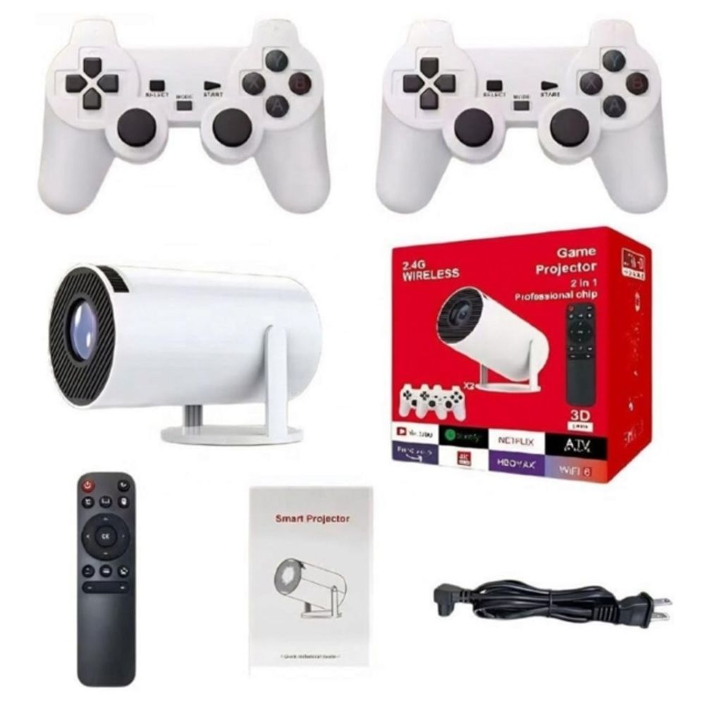 Gaming y Cine en un Solo Dispositivo | HY320 X2 con 2 Joysticks y 10. ...