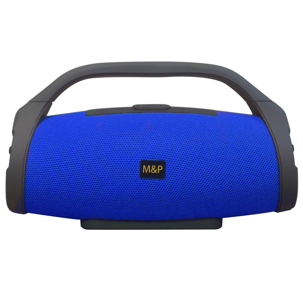 Parlante Portatil Bluetooth M&P BS-218 10w Usb Mp3 Fm Azul