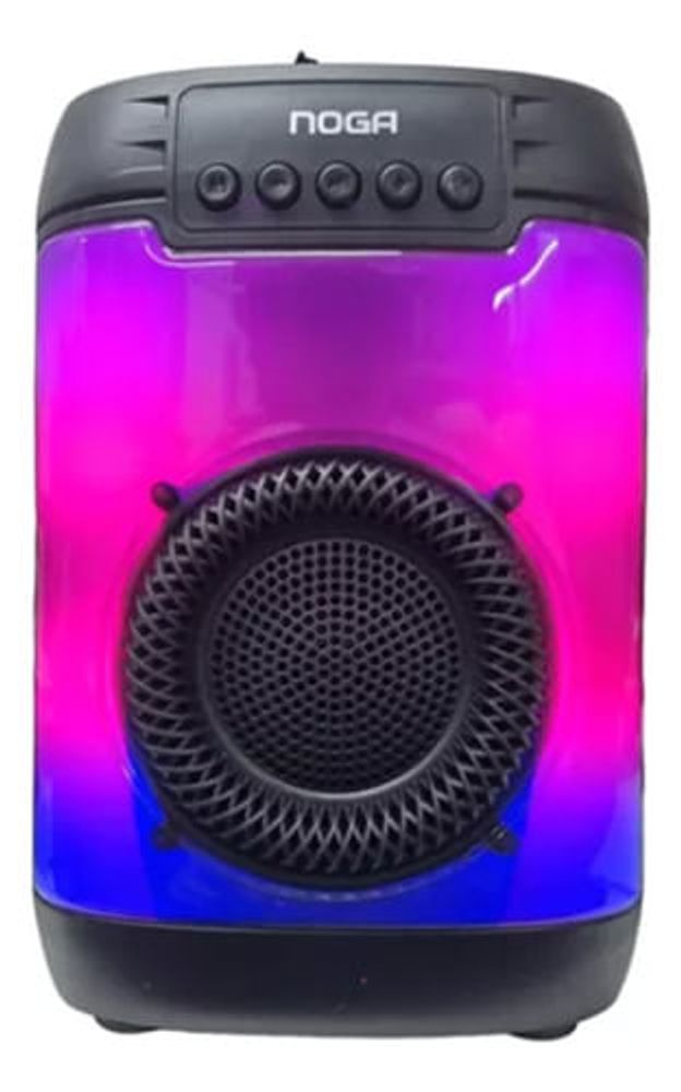 Parlante Portatil Bluetooth Noga Party Ng-bt640 Color Negro