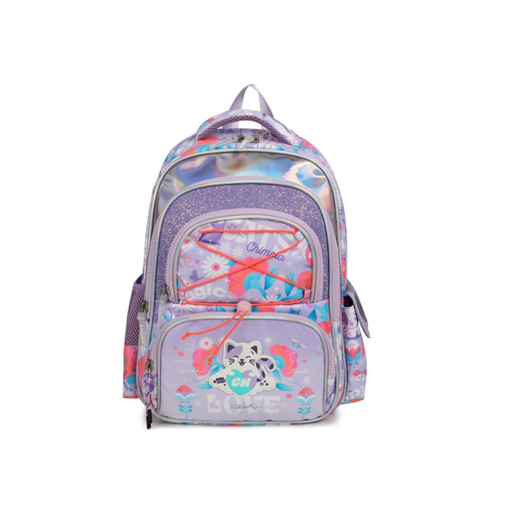 Mochila Espalda Trama Niveles Rainbow 16" - Cat Chimola Tr83