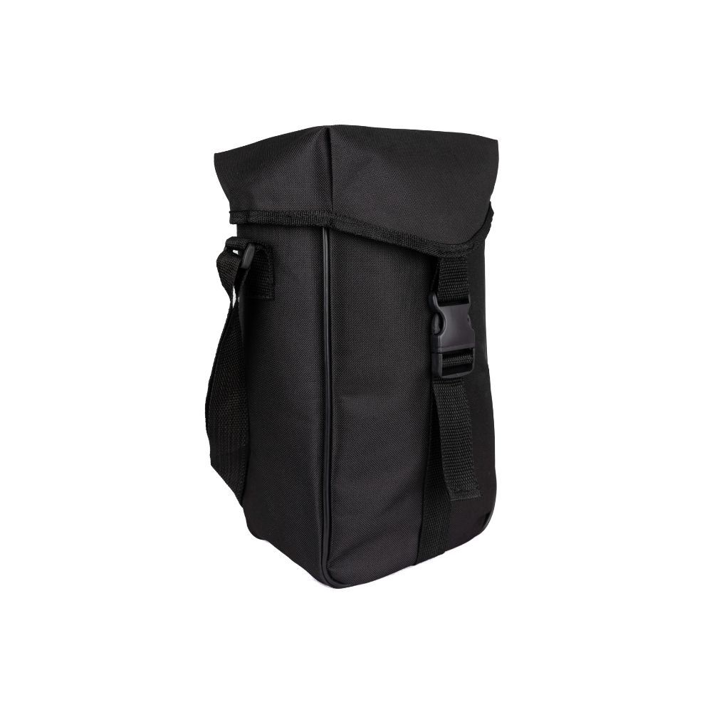 Bolso Matero Equipo Para Mate Porta Termo Cierre Con Broche Negro