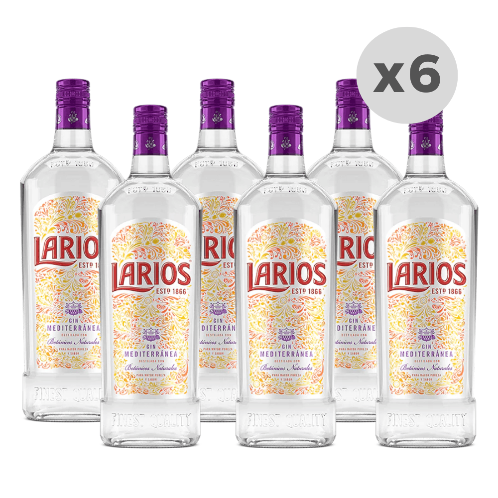 Gin Larios London Dry 700ml España x6
