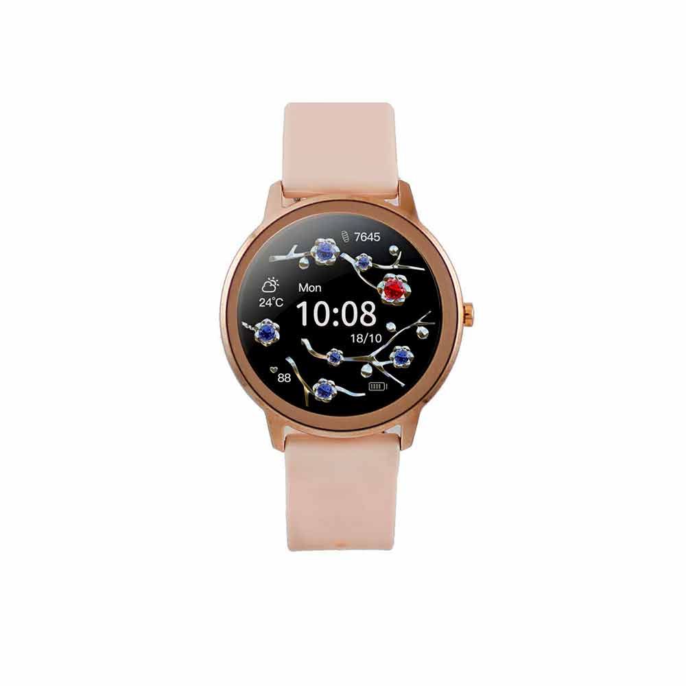Smartwatch Mistral Smt-Xy71-4b Malla Silicona Rosa