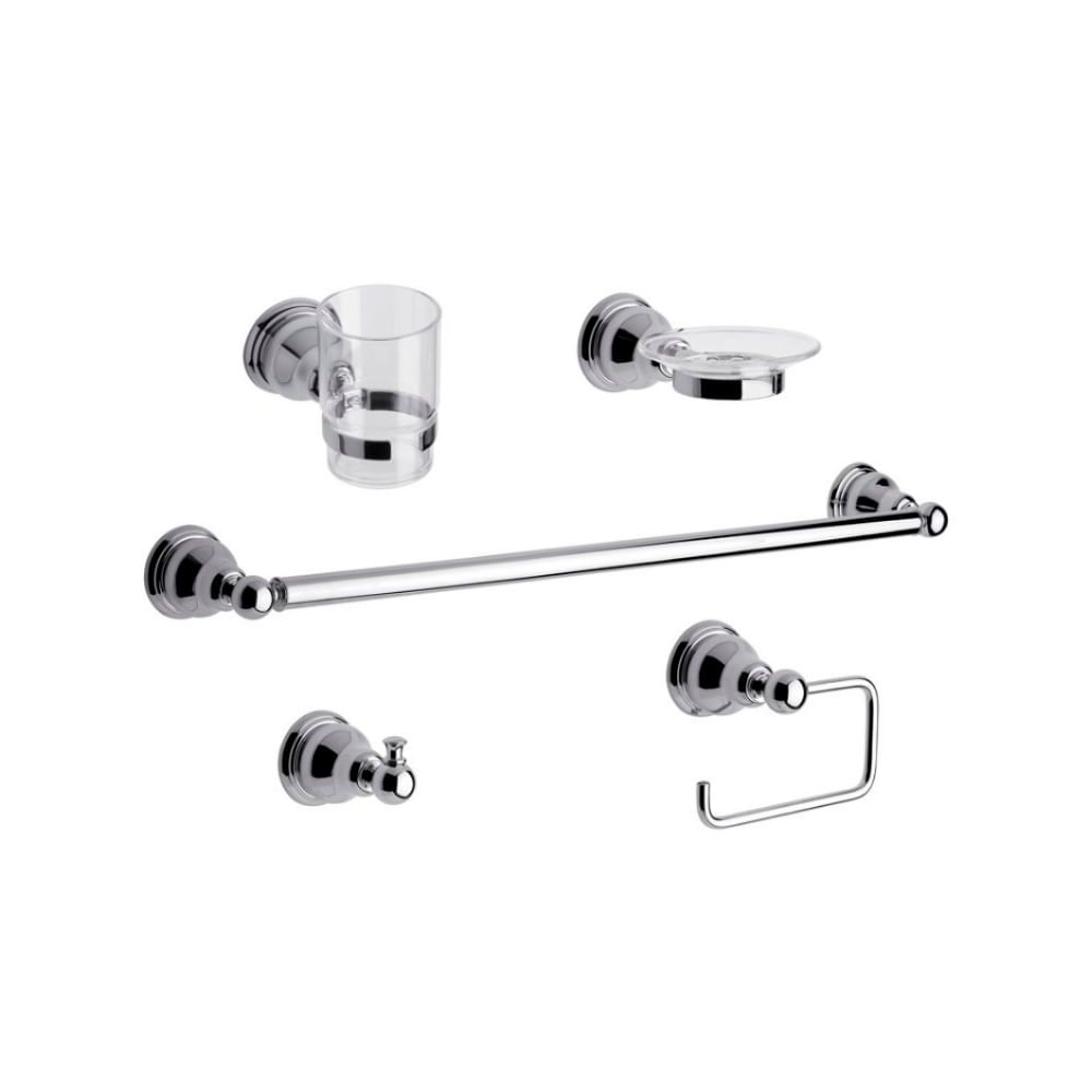 Set accesorios de baño kit 5 piezas juego FV Denisse