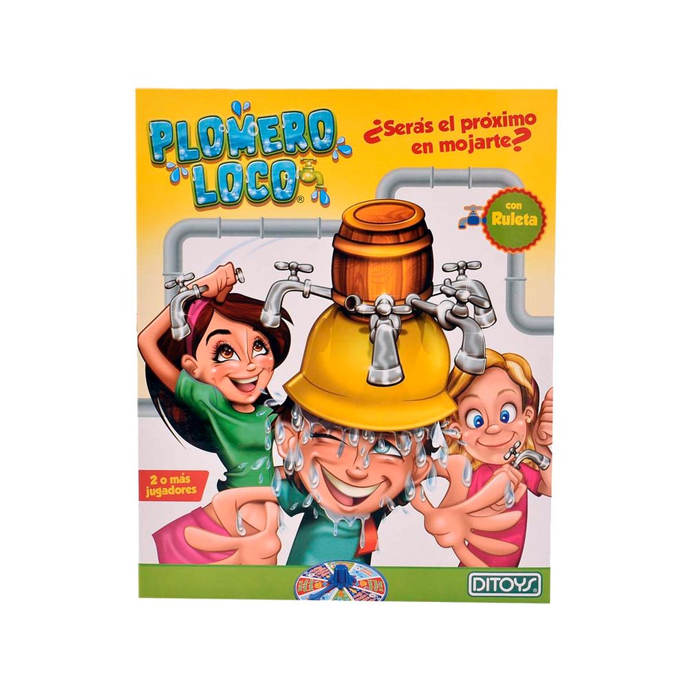 Juego De Mesa Plomero Loco Original Ditoys 2241