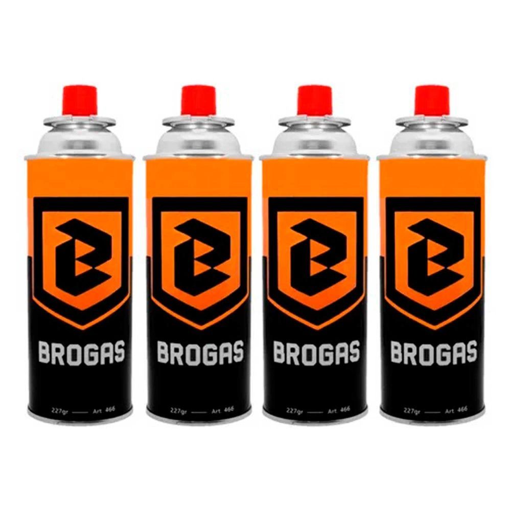 Gas Butano Brogas - Repuesto x 4