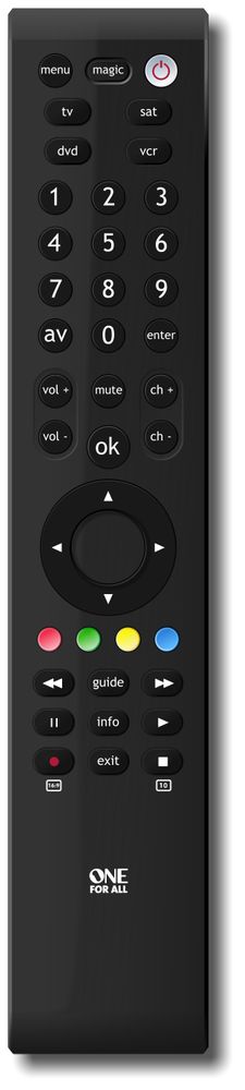 CONTROL REMOTO ONE FOR ALL 3840