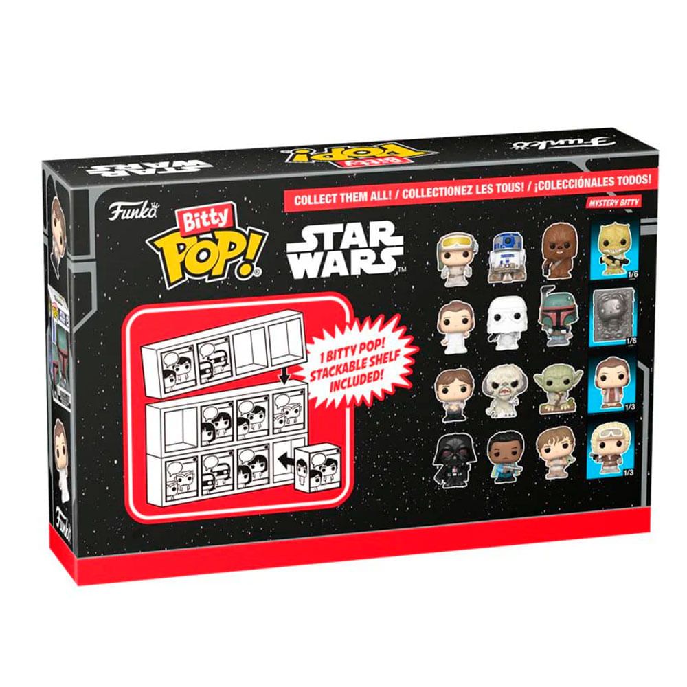 Funko Pop Playset Bitty Pack X4 Star Wars S2 Luke