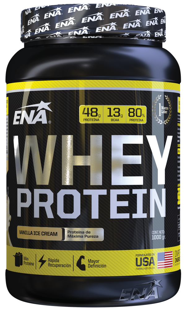 WHEY PROTEIN ENA 1000 GR vainilla Proteina instantanea