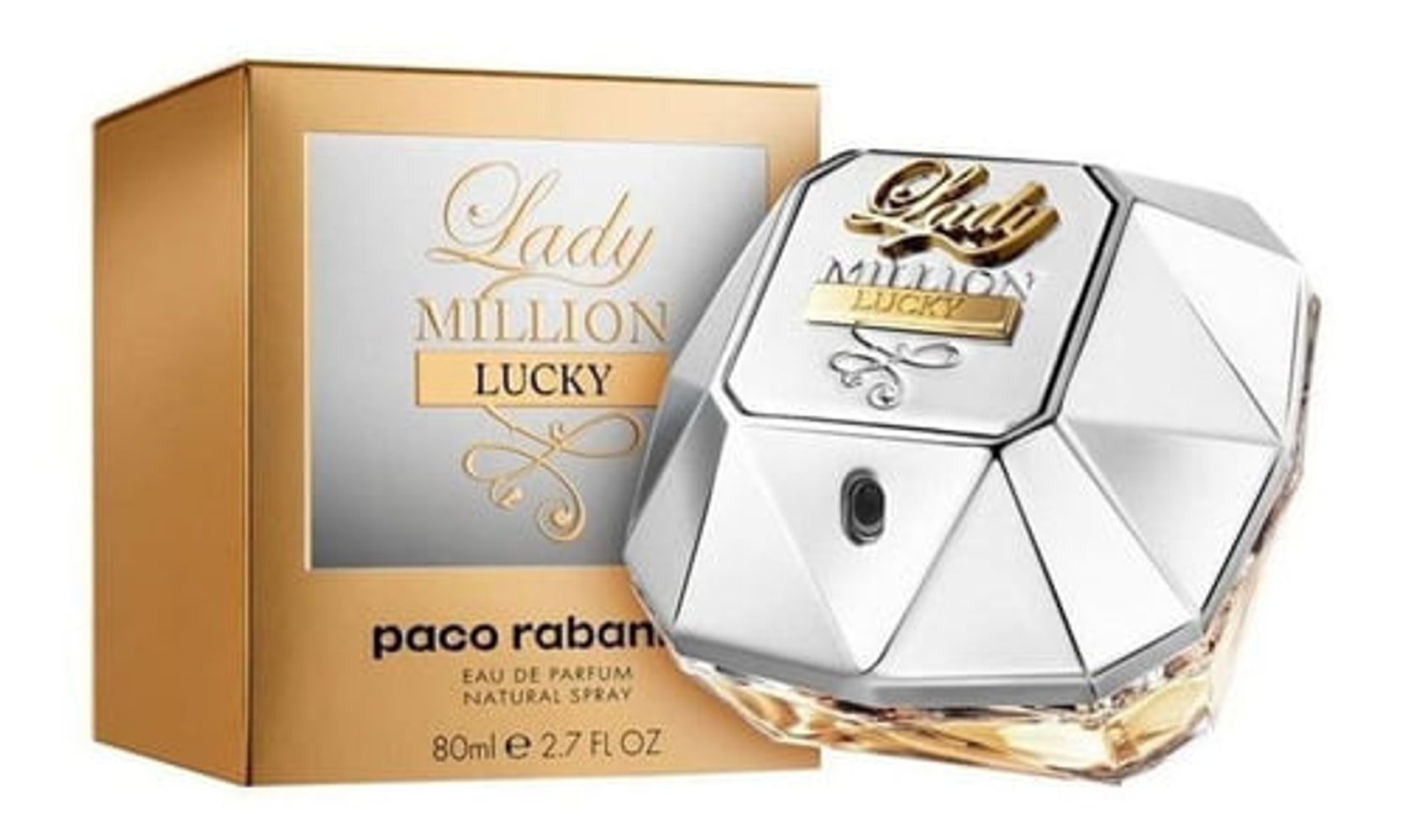 Perfume Paco Rabanne Lady Million Lucky Mujer Edp 80 Ml