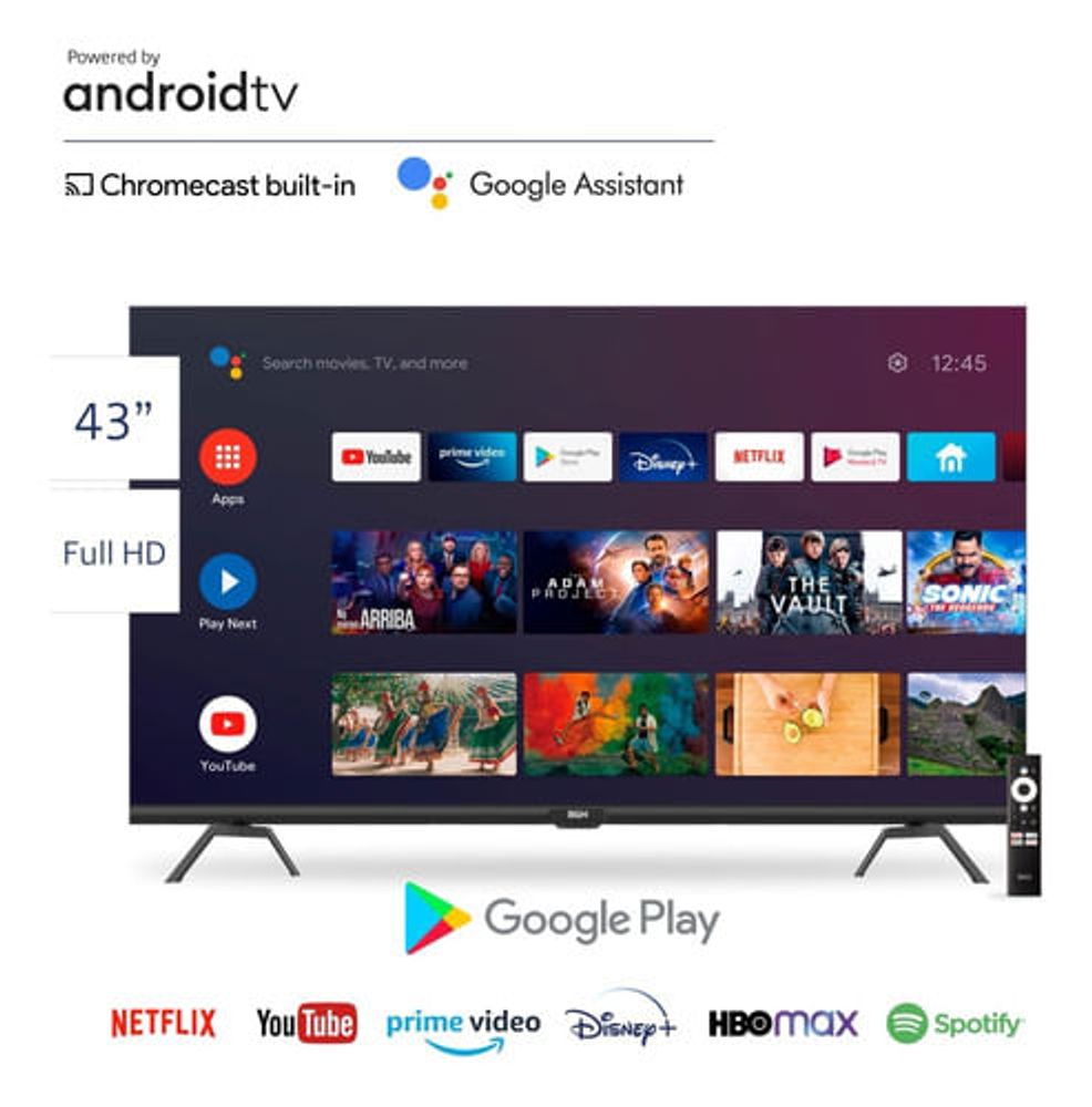 Smart Tv Led Full Hd 43 Bgh Android B4323FK5A