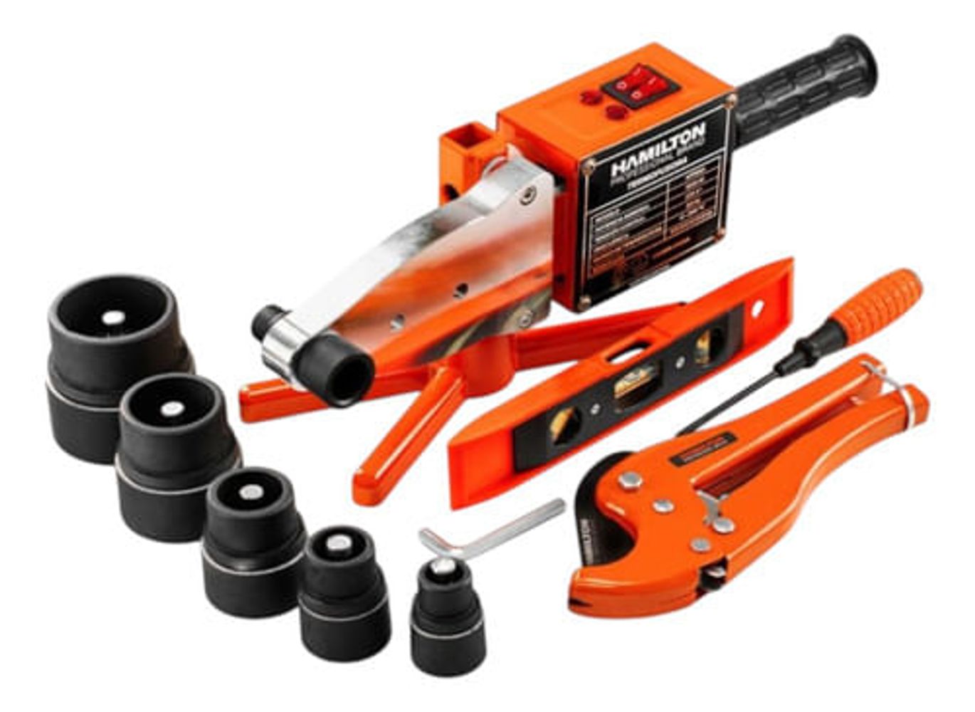 Termofusora Eléctrica Hamilton Htf001 1800w Con Accesorios