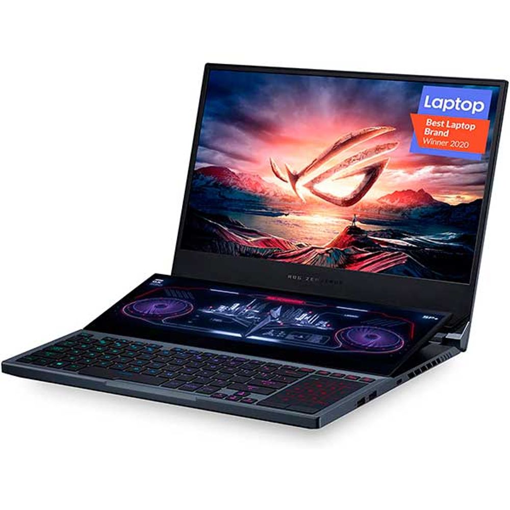 Asus Rog Zephyrus Duo Gaming Laptop 15.6 Uhd 4K Gsync + Secondary ...